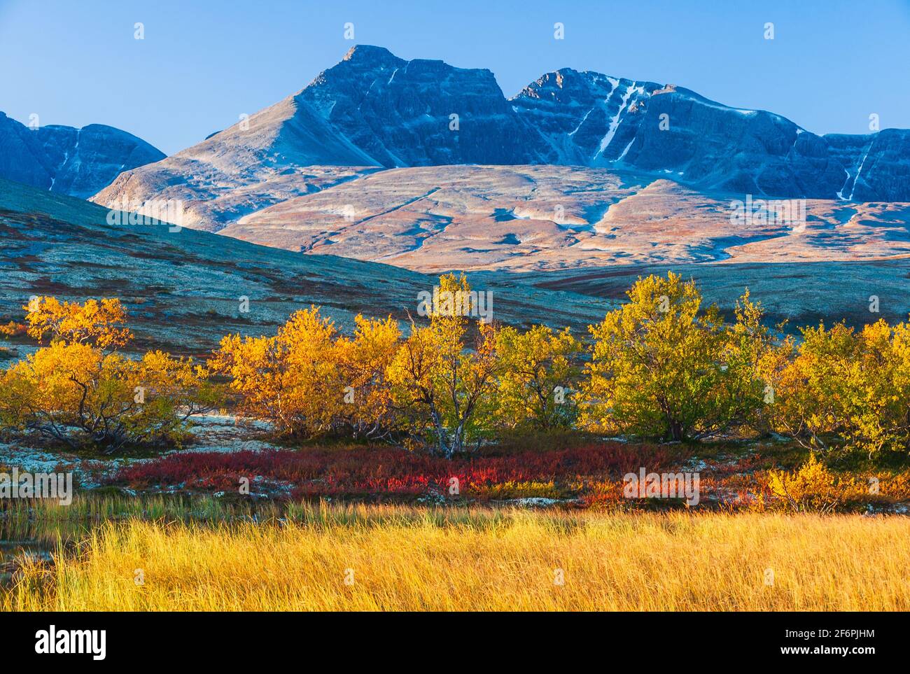 Norway sweden autumn colors hi-res stock photography and images - Alamy