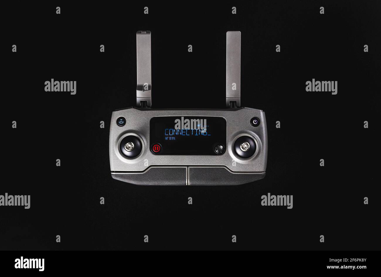DJI mavic 2 Pro drone controller isolated on black Stock Photo - Alamy
