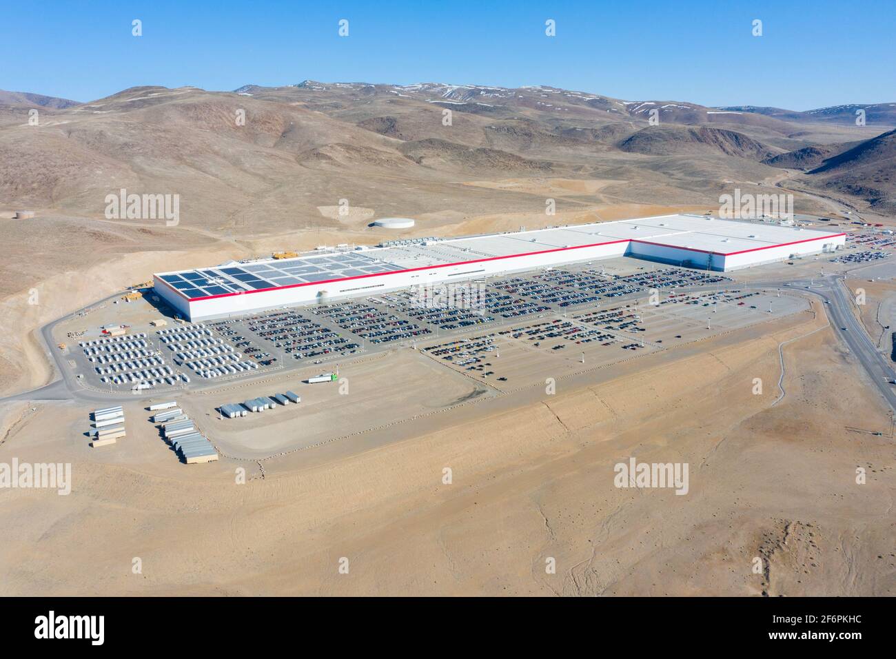 Tesla Gigafactory, Sparks, Nevada, USA Stock Photo - Alamy