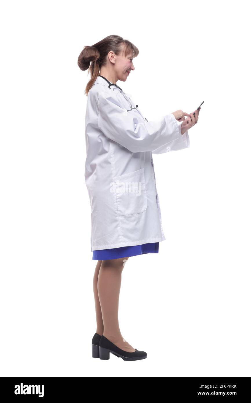 Smart doctor holding hand Cut Out Stock Images & Pictures - Alamy