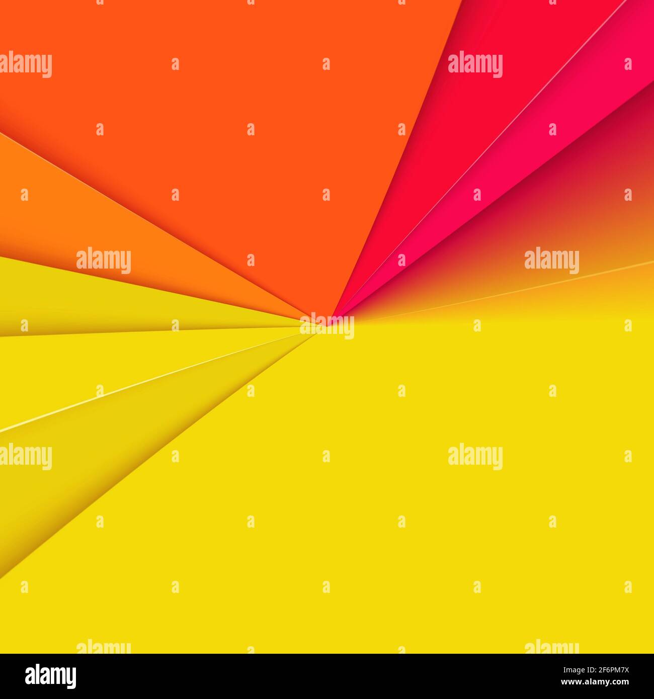 Yellow cut-out paper background of the hole on the sheet. Abstract ...