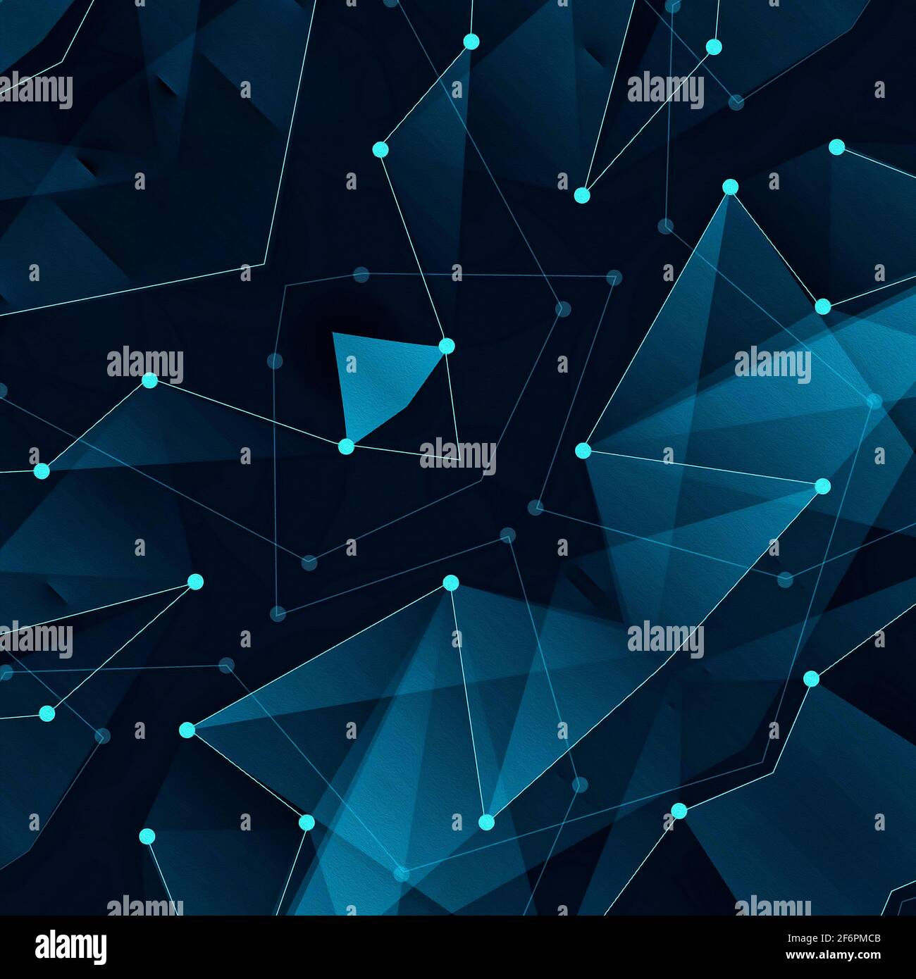 Abstract digital background connecting dots and lines. Information ...