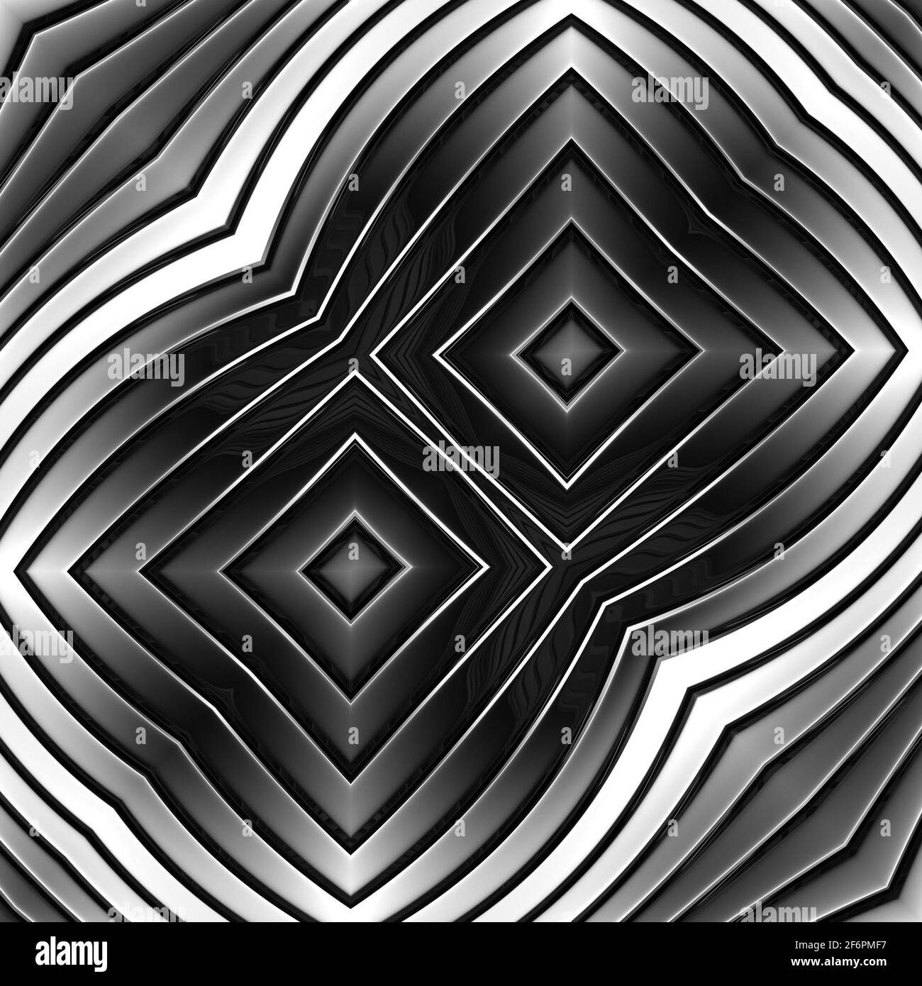 Chrome color geometry gray 3d abstract metal strip background ...