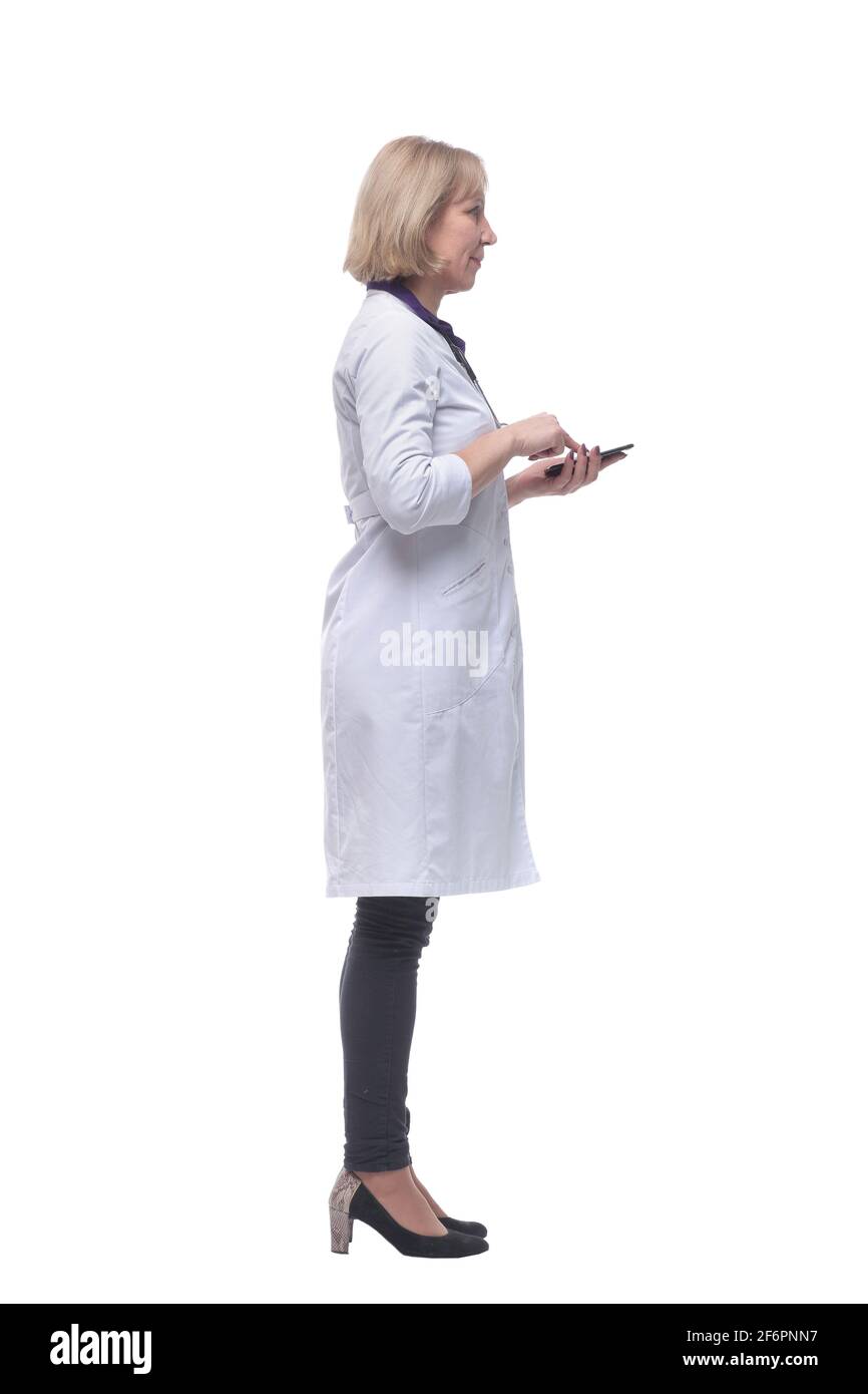 Female finger touching smart Cut Out Stock Images & Pictures - Alamy