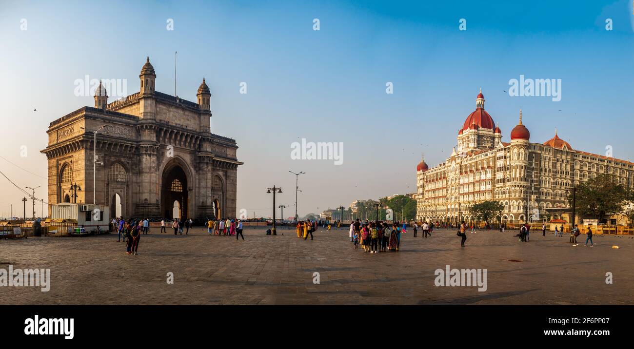 Mumbai, India - March 7, 2021 : Every year thousands of tourist visit ...