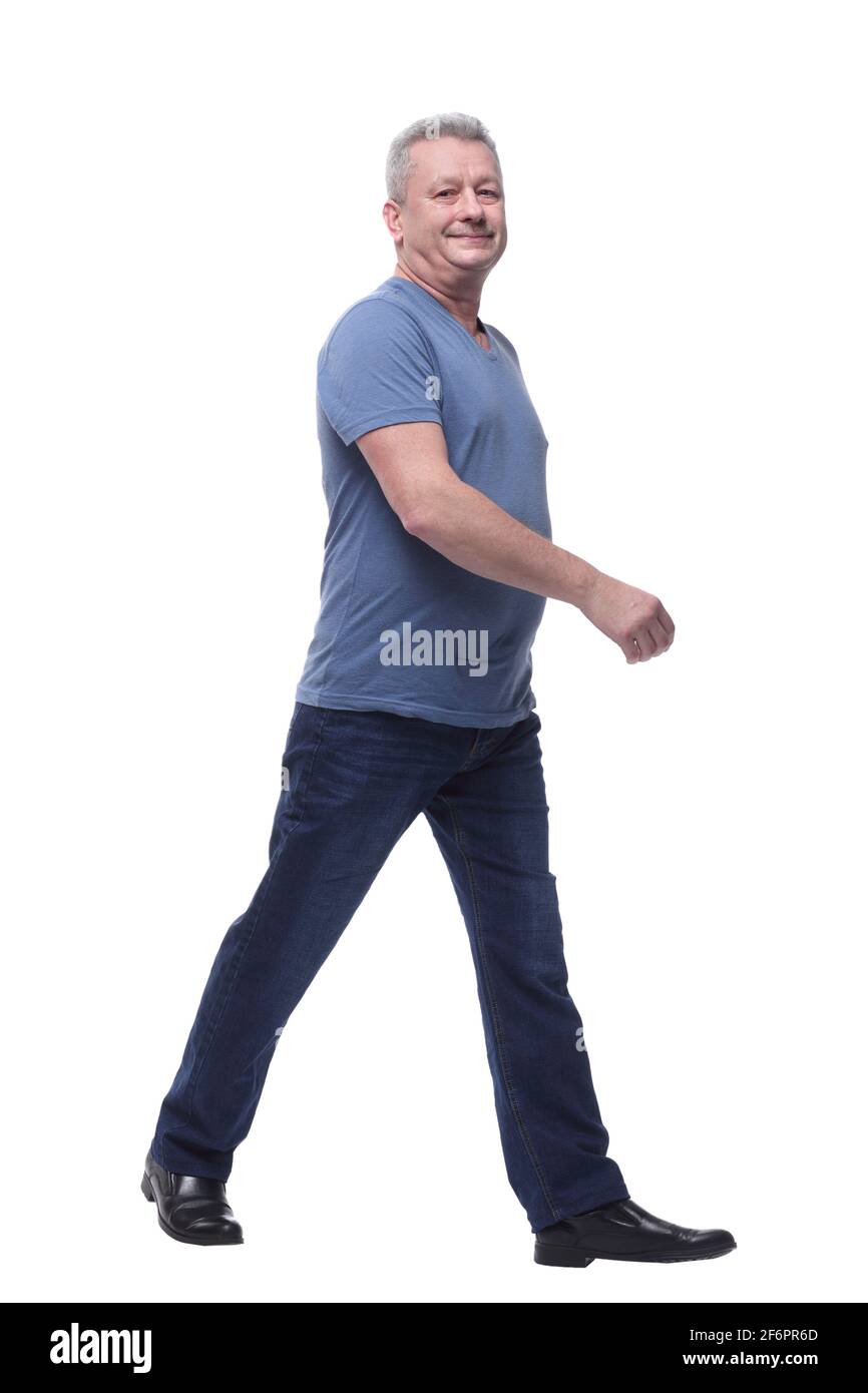 Business person walking towards camera Cut Out Stock Images & Pictures ...