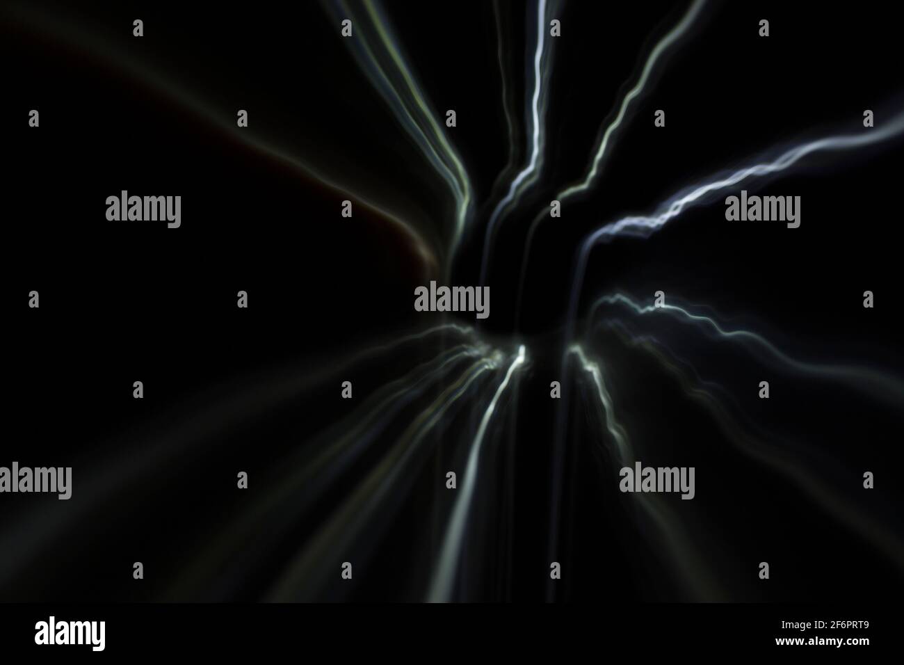 light tunnel of blue lines surrounded by darkness Stock Photo - Alamy