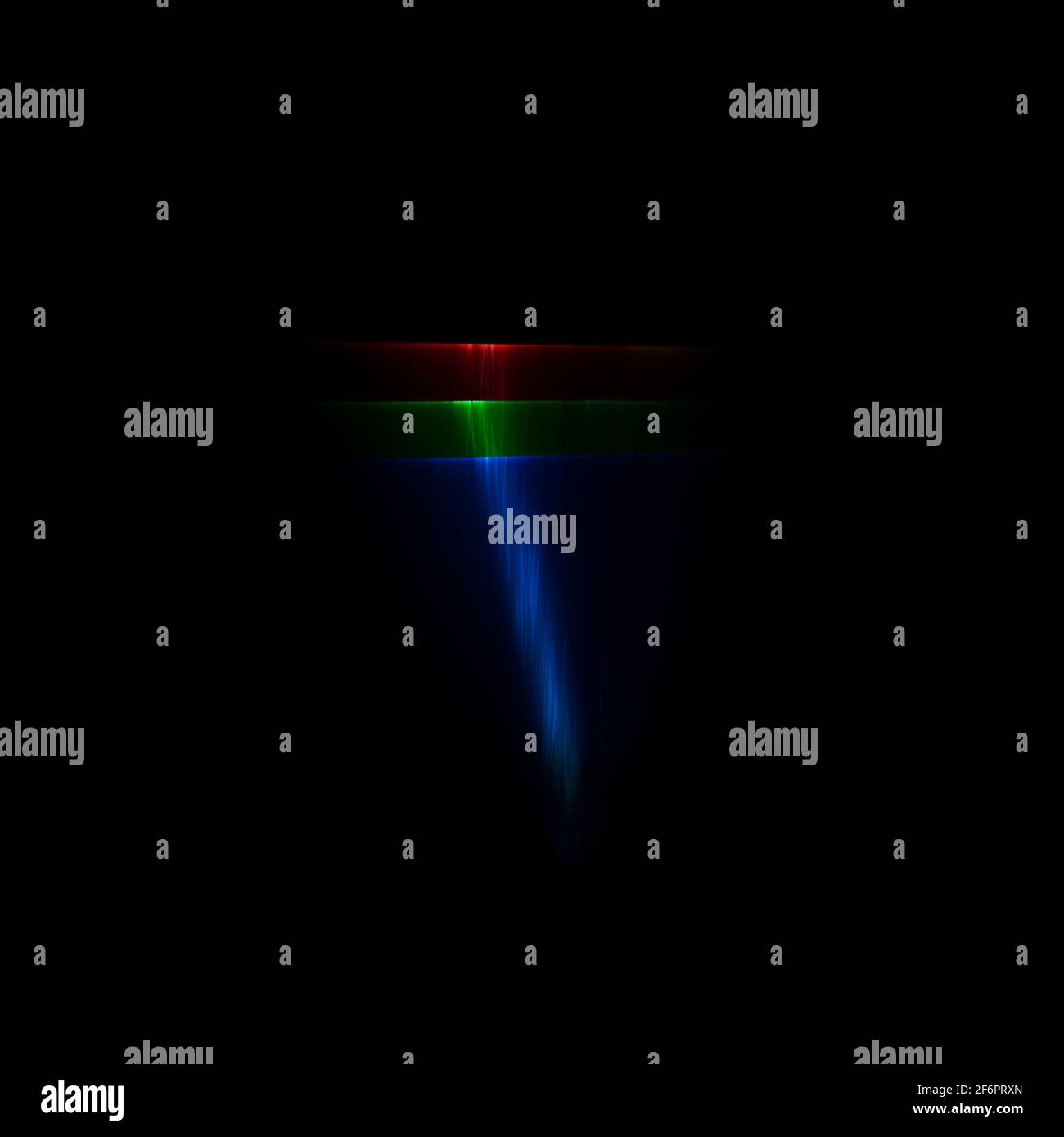 straight RGB light rays on a black background Stock Photo - Alamy
