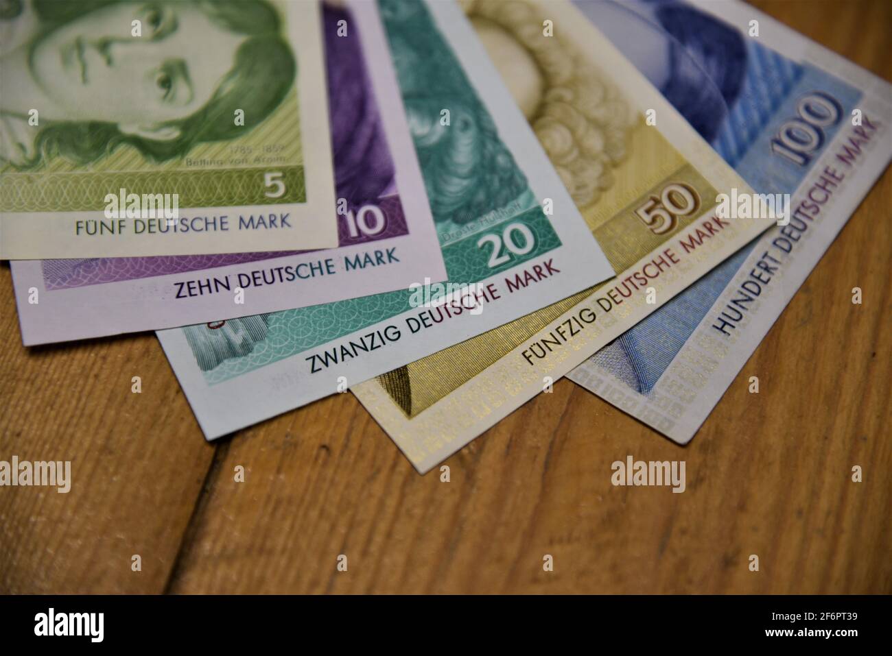 old german money bank notes on the floor Stock Photo - Alamy