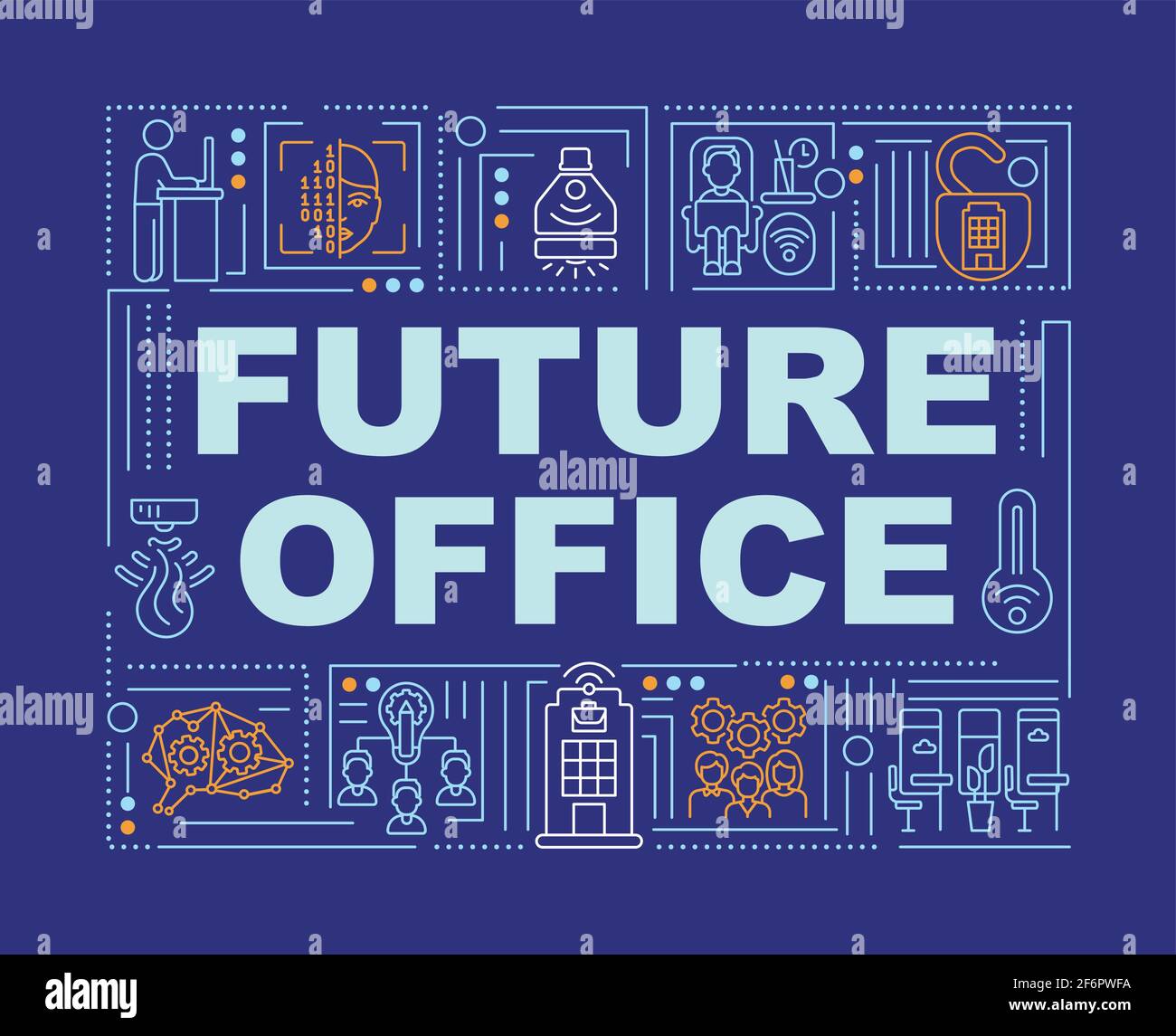 Future office word concepts banner Stock Vector Image & Art - Alamy