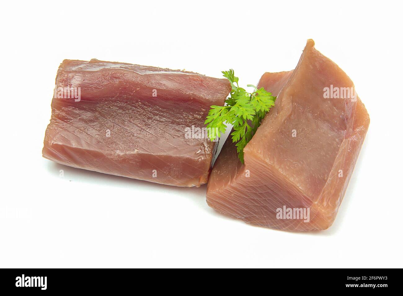 Two tuna fish pieces hi-res stock photography and images - Alamy