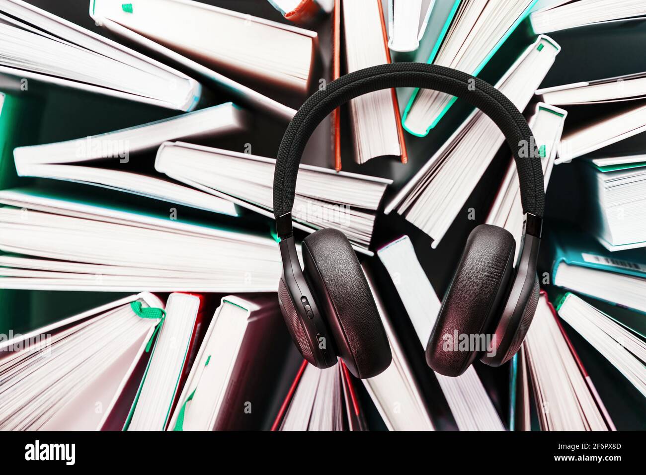 Audiobook learning concept open hi-res stock photography and images - Alamy