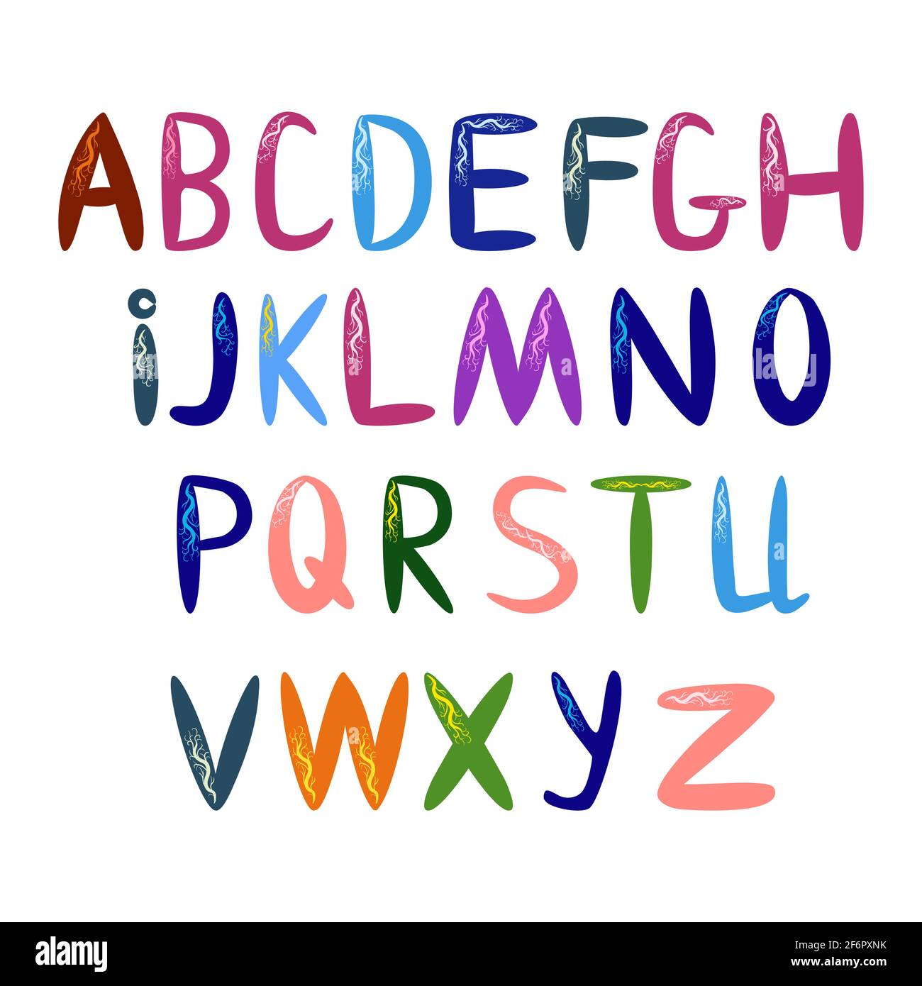 Cute Children Alphabet Fonts