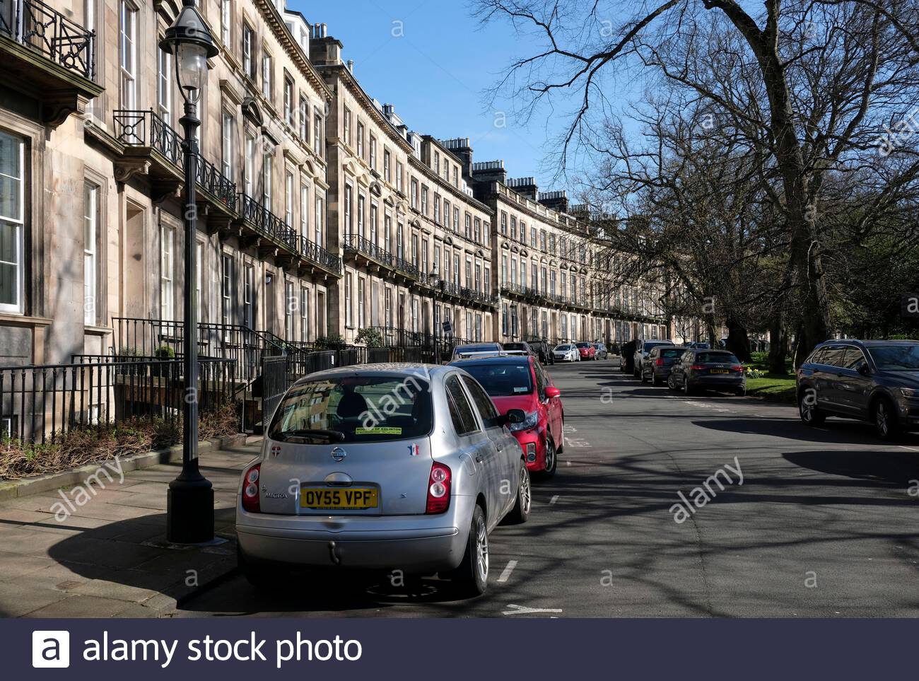 Edinburgh housing row hi-res stock photography and images - Alamy