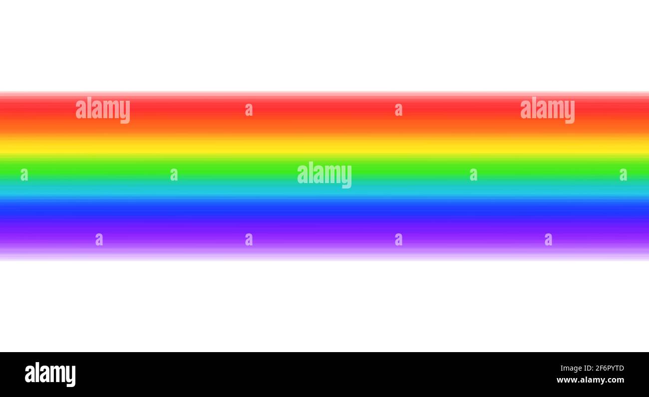 Straight rainbow pattern. Seven colors rainbow. illustration isolated ...