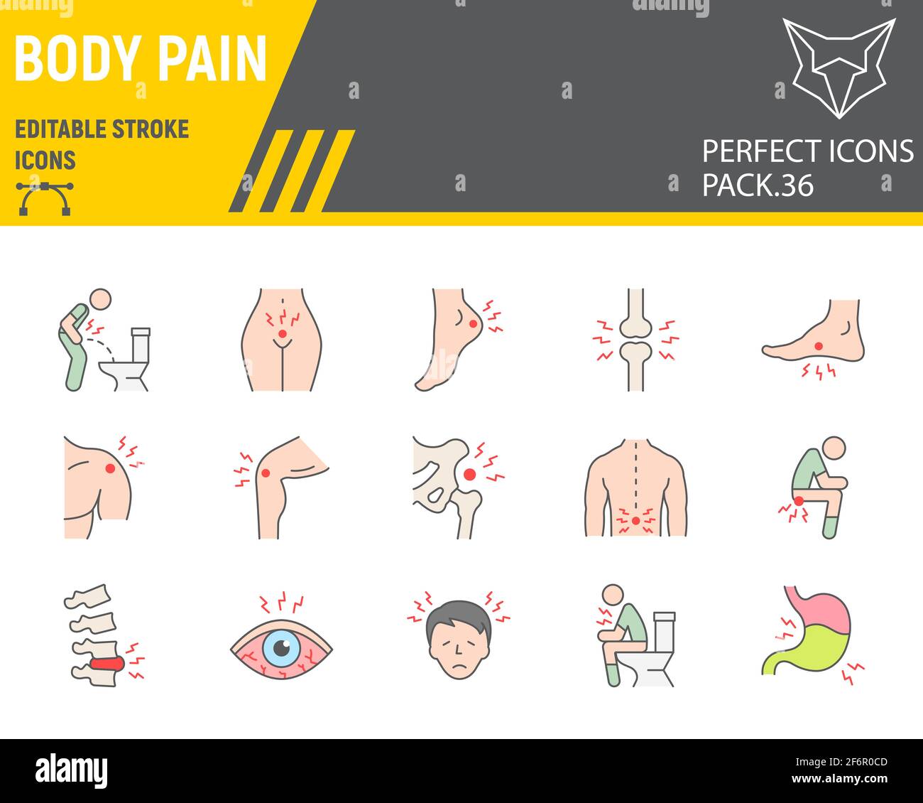 Body Pain Vector