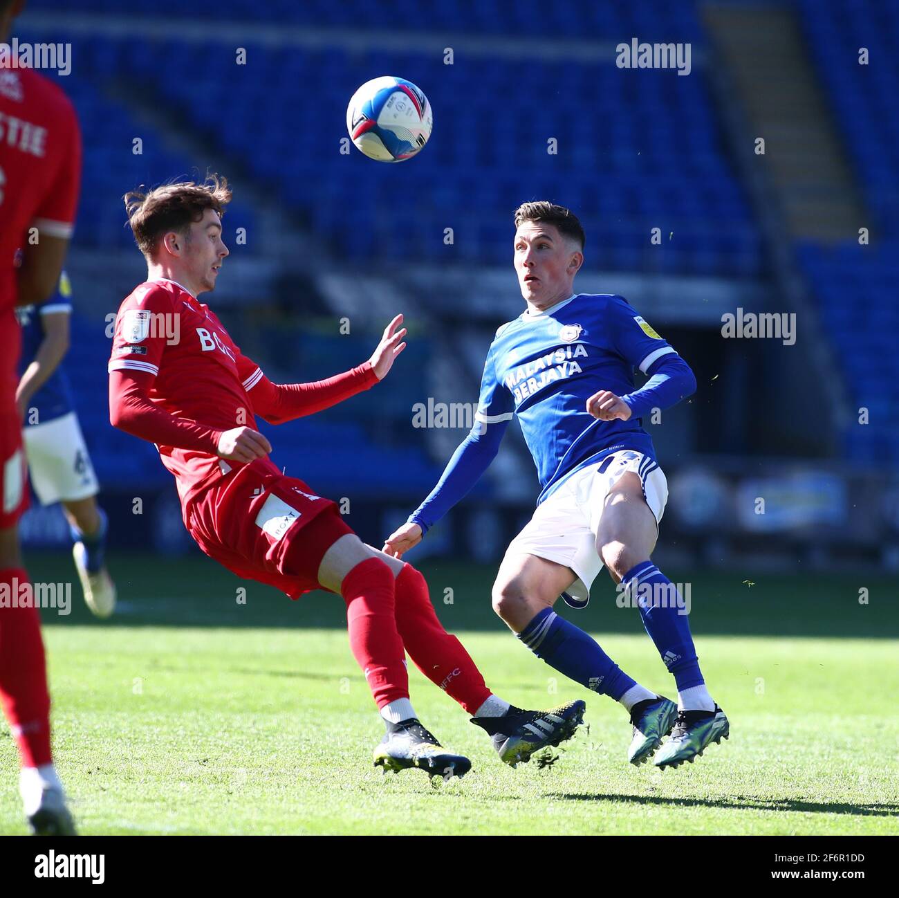 2nd April 2021; Cardiff City Stadium, Cardiff, Glamorgan, Wales ...