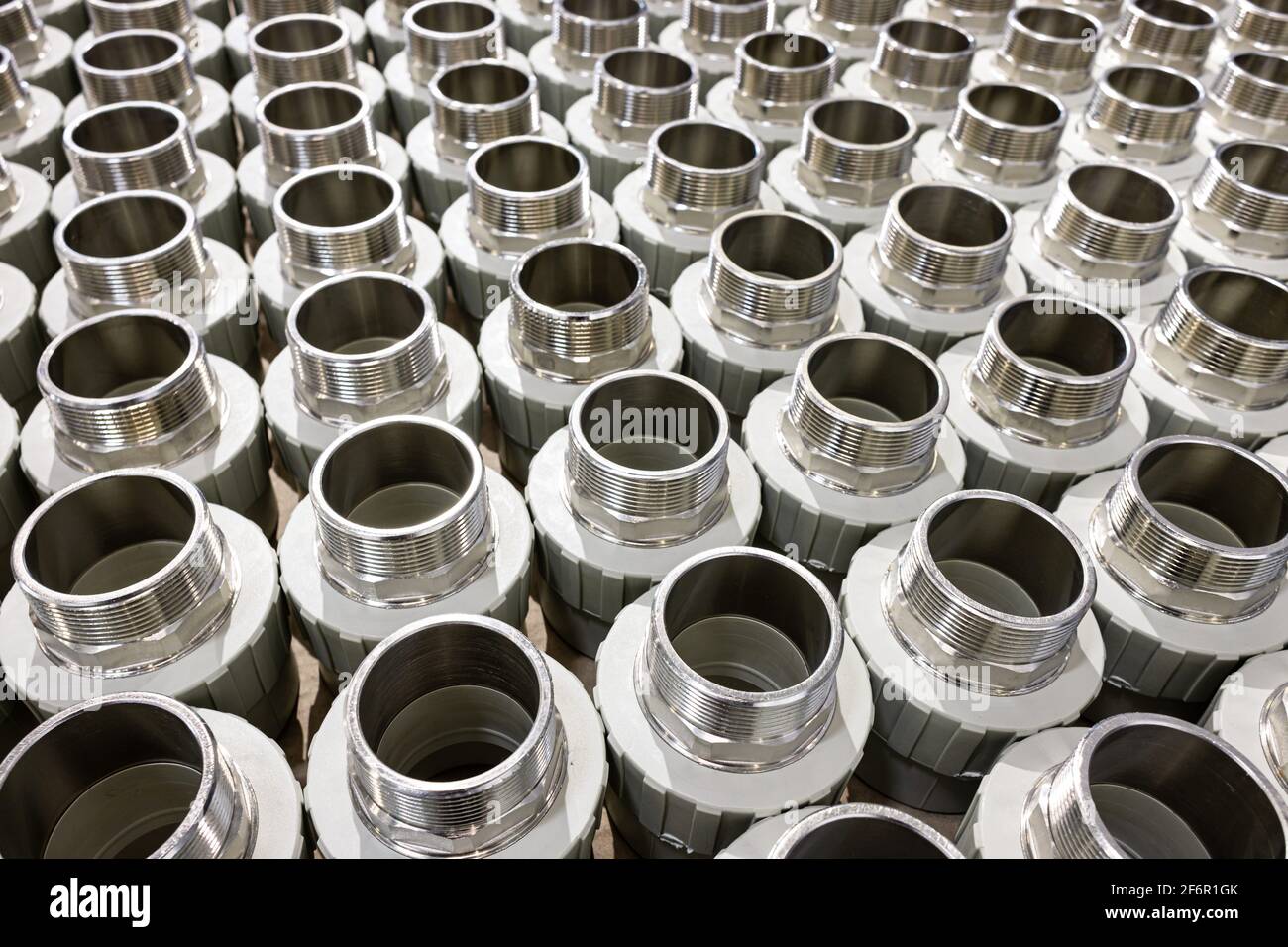 Pipe couplings factory hi-res stock photography and images - Alamy