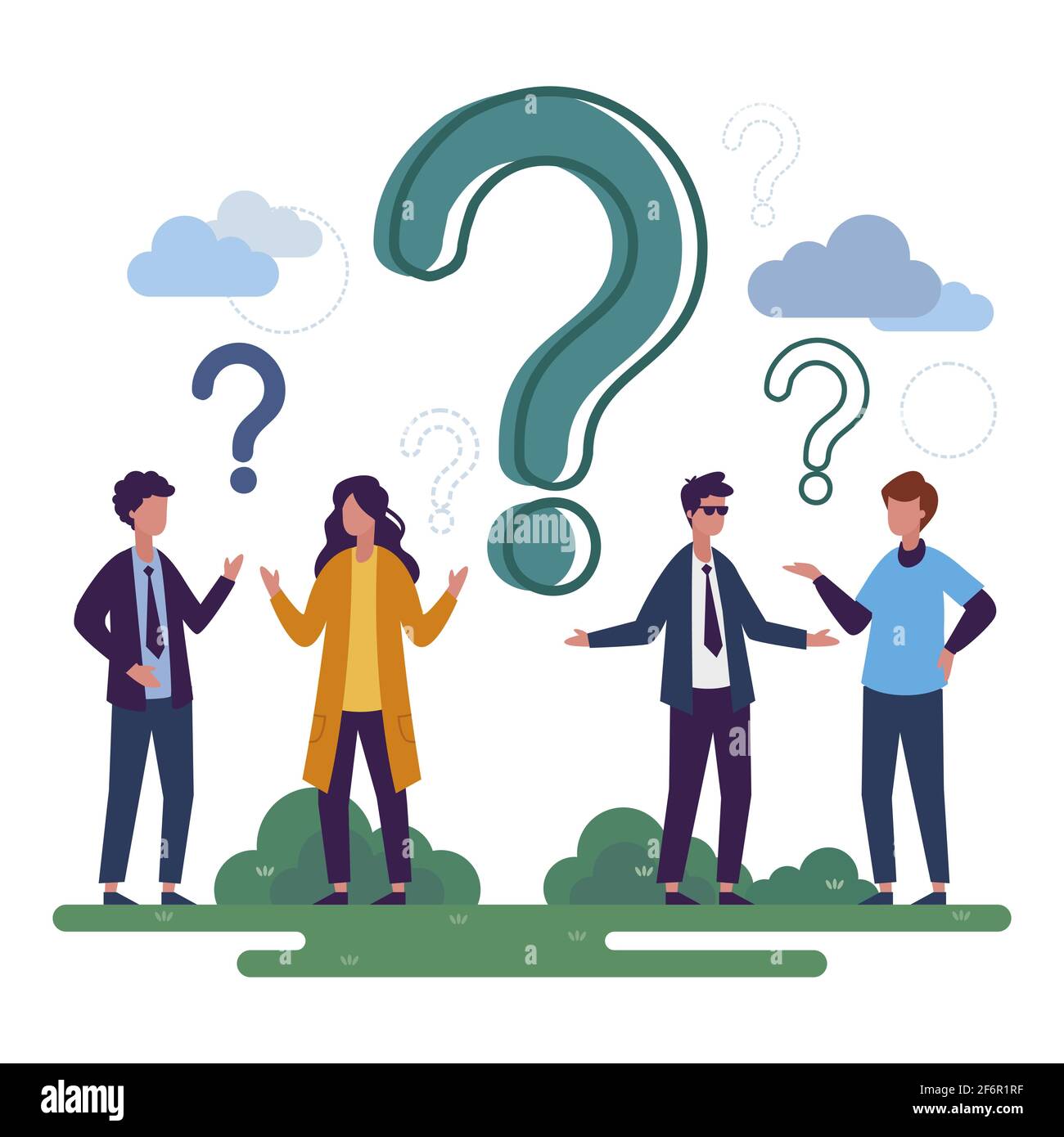 Student asking for help Stock Vector Images - Alamy