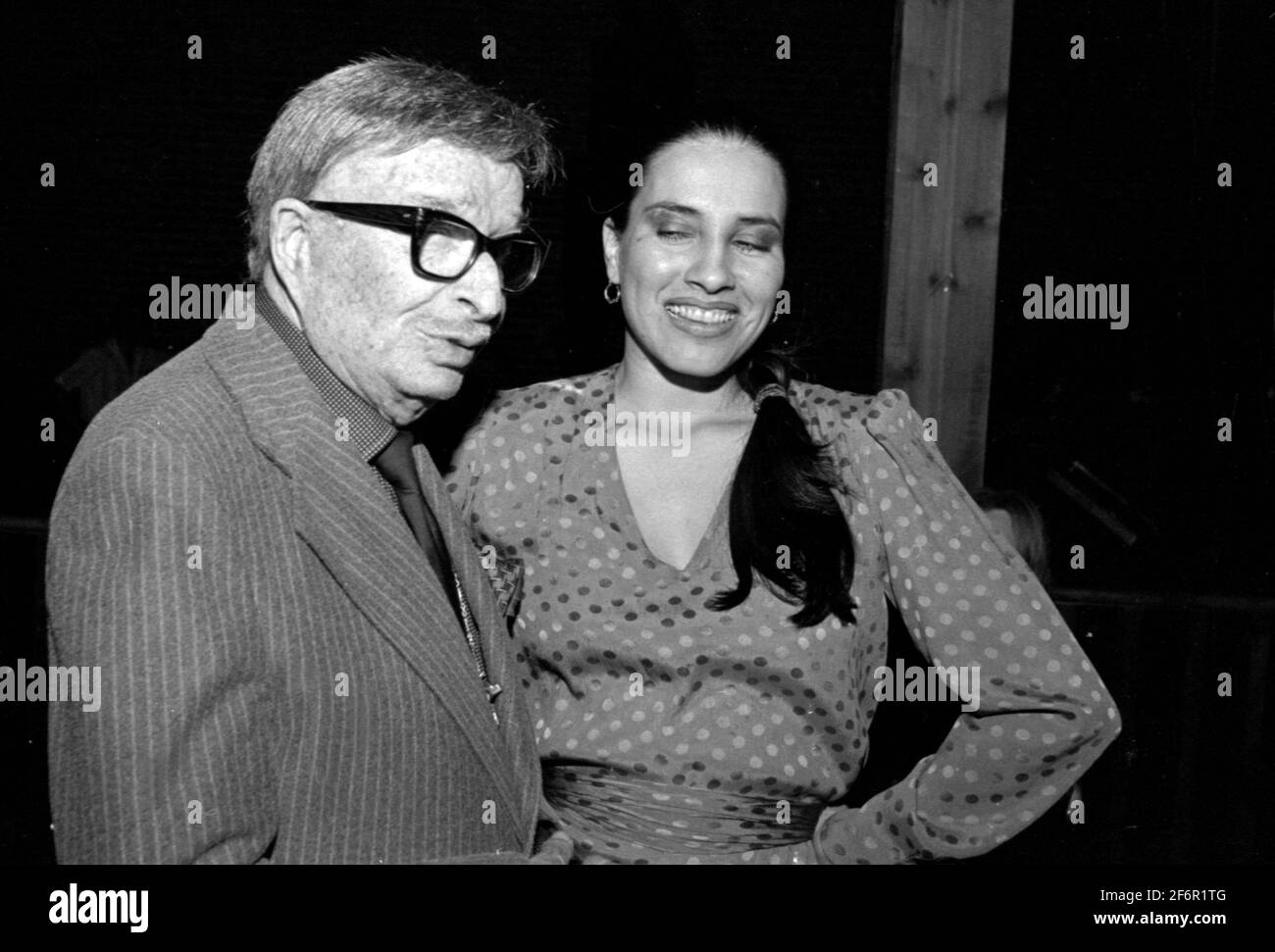 Xavier Cugat and Yvonne Martinez Circa 1980's Credit: Ralph Dominguez ...