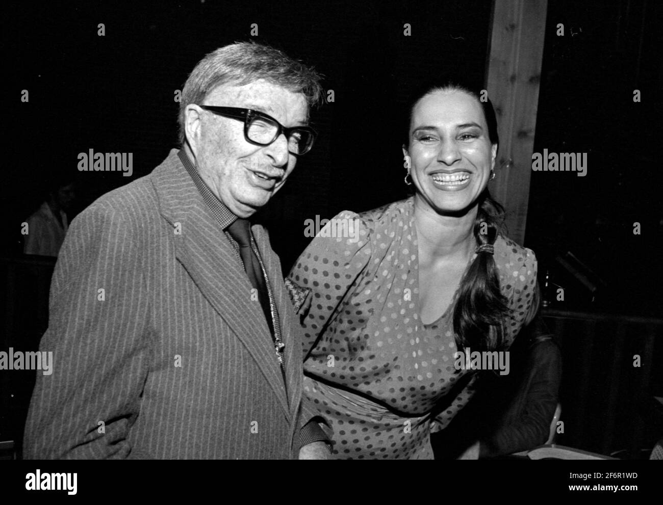 Xavier Cugat and Yvonne Martinez Circa 1980's Credit: Ralph Dominguez ...