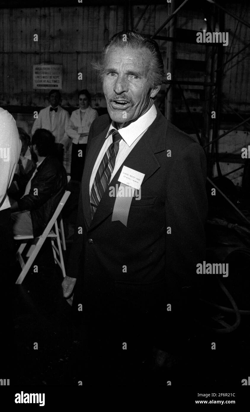 Buster Crabbe February 16, 1983 Credit: Ralph Dominguez/MediaPunch ...