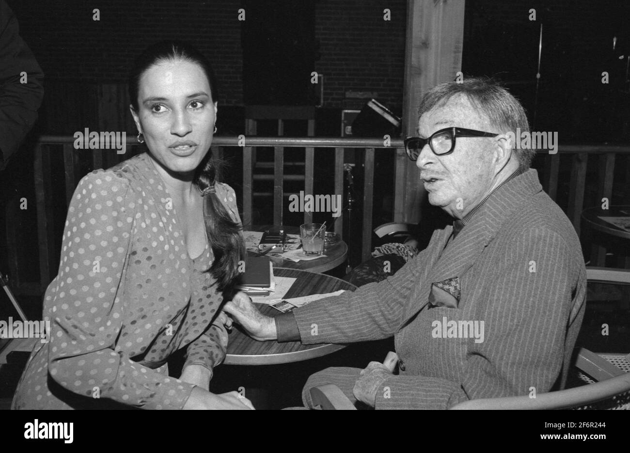 Xavier Cugat and Yvonne Martinez Circa 1980's Credit: Ralph Dominguez ...