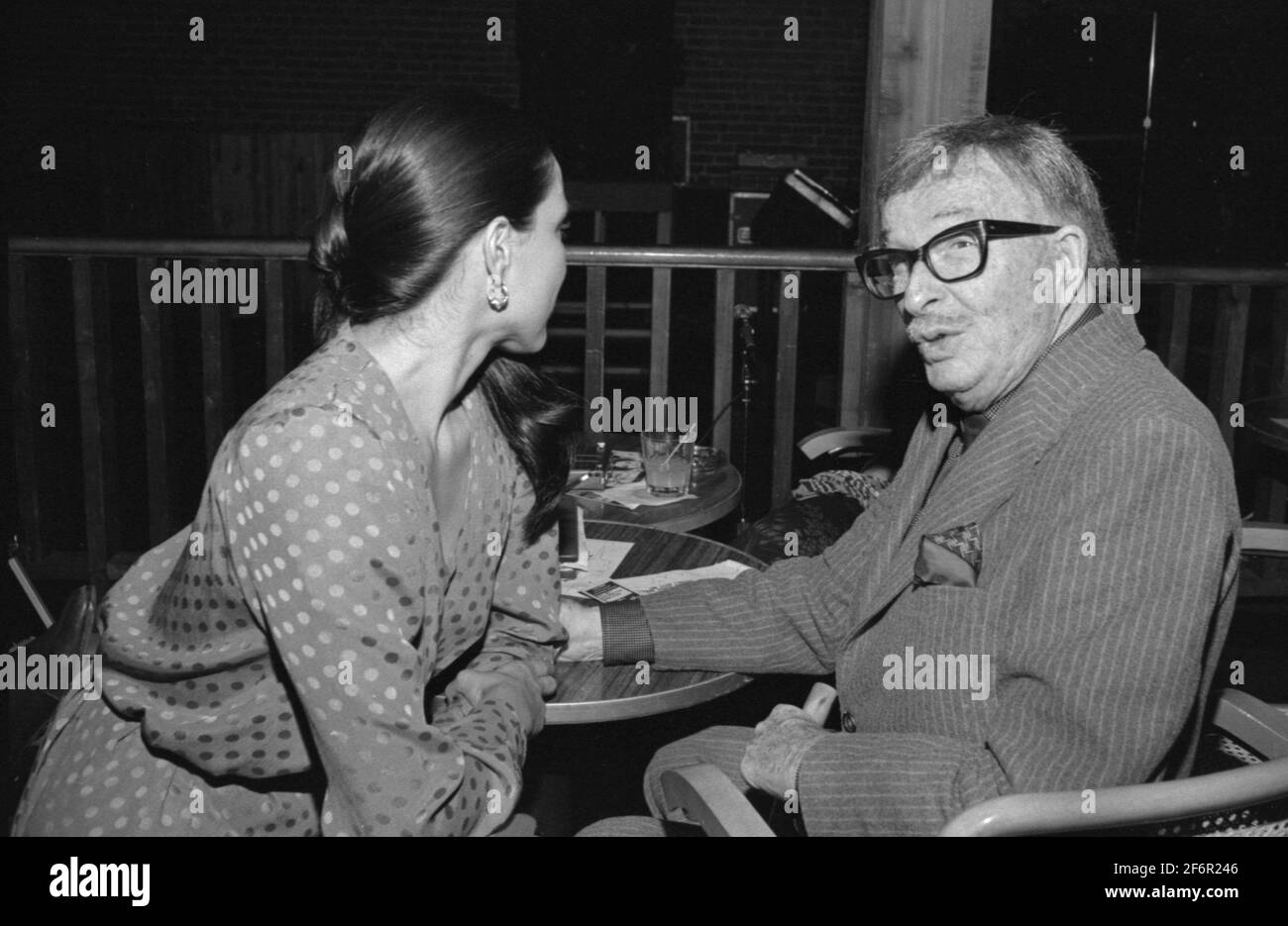 Xavier Cugat and Yvonne Martinez Circa 1980's Credit: Ralph Dominguez ...