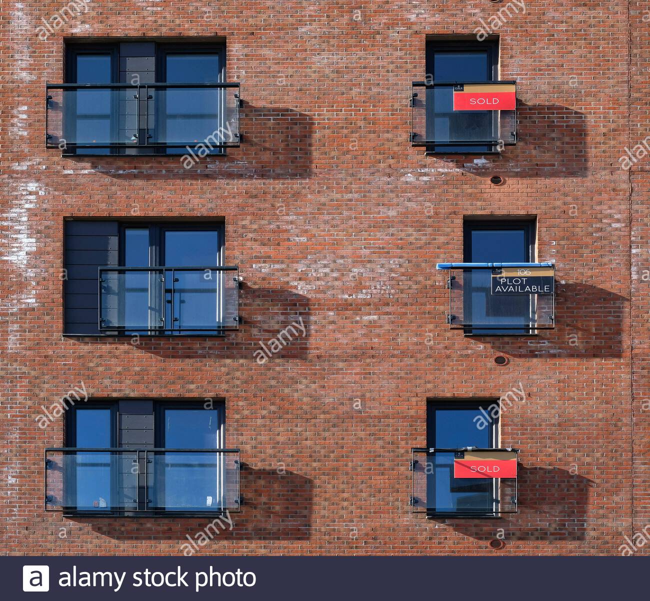 New build property with Sold Signs and Plot available signs, Leith ...