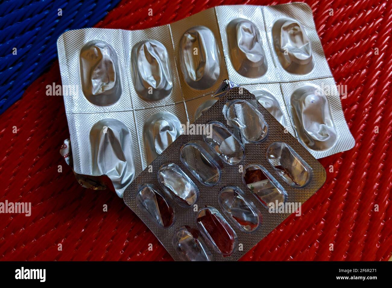 Empty blister packaging hi-res stock photography and images - Alamy