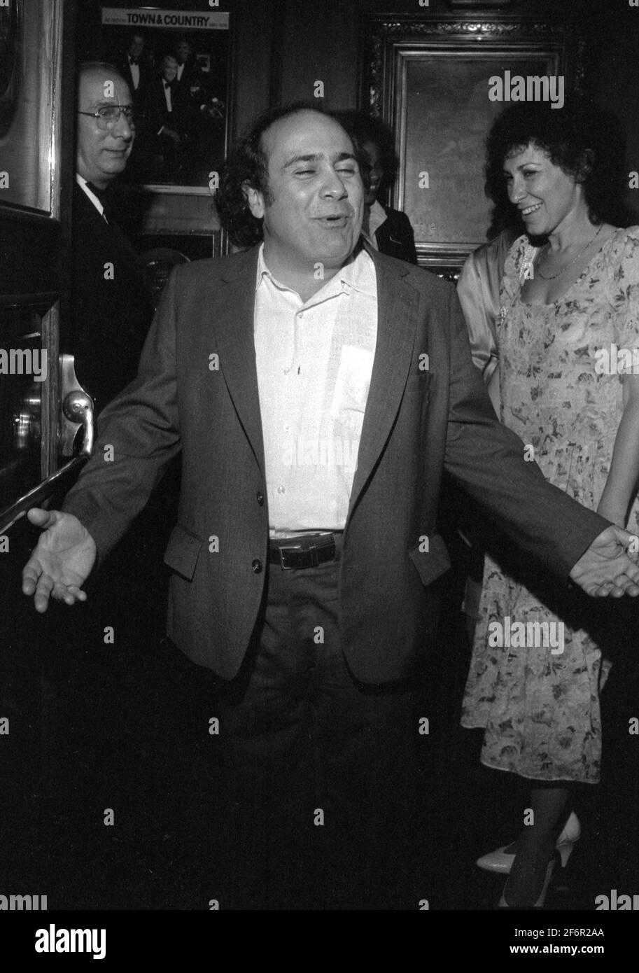 Danny DeVito and Rhea Pearlman Circa 1980's Credit: Ralph Dominguez ...