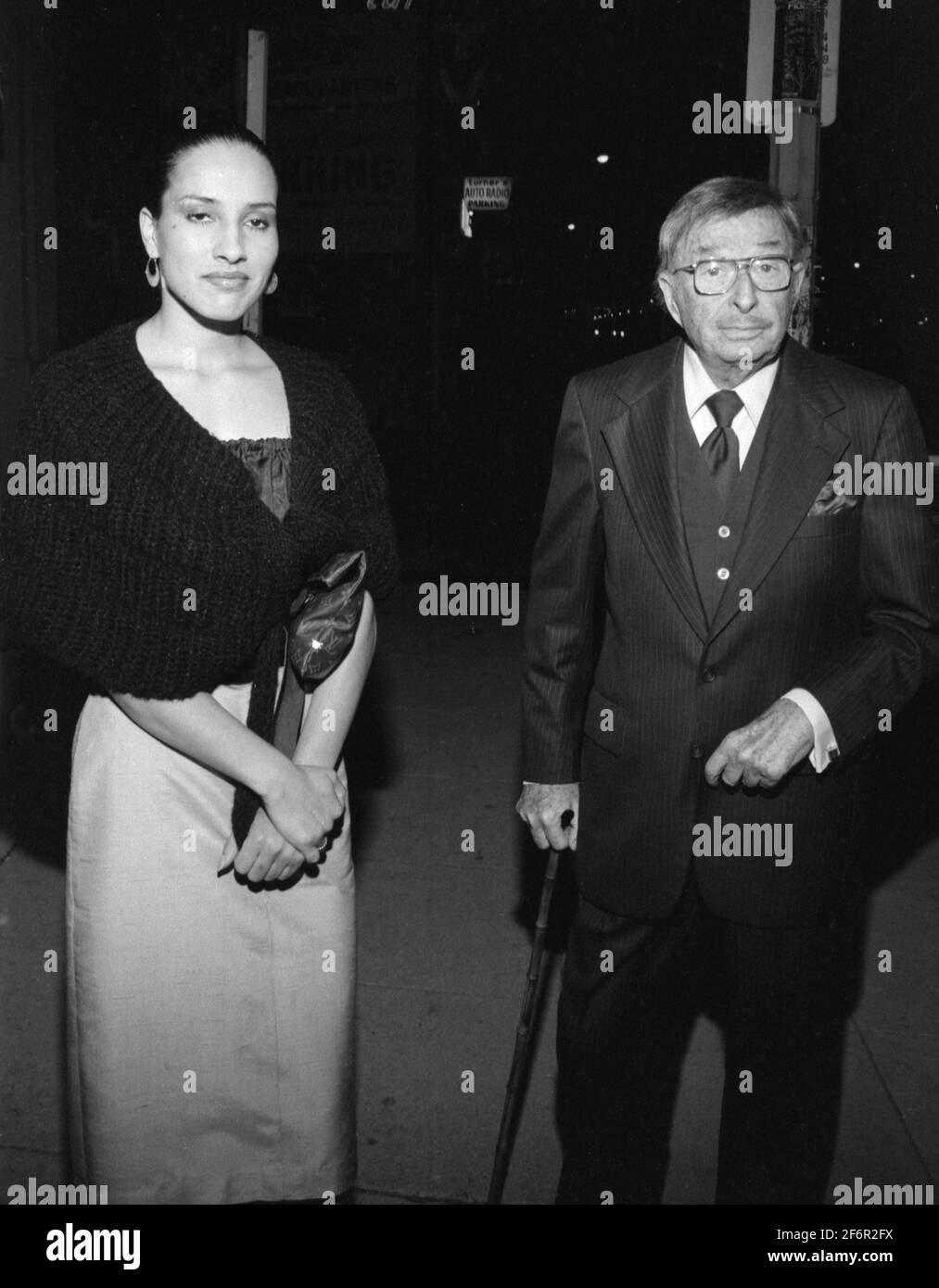 Xavier Cugat and Yvonne Martinez Circa 1980's Credit: Ralph Dominguez ...