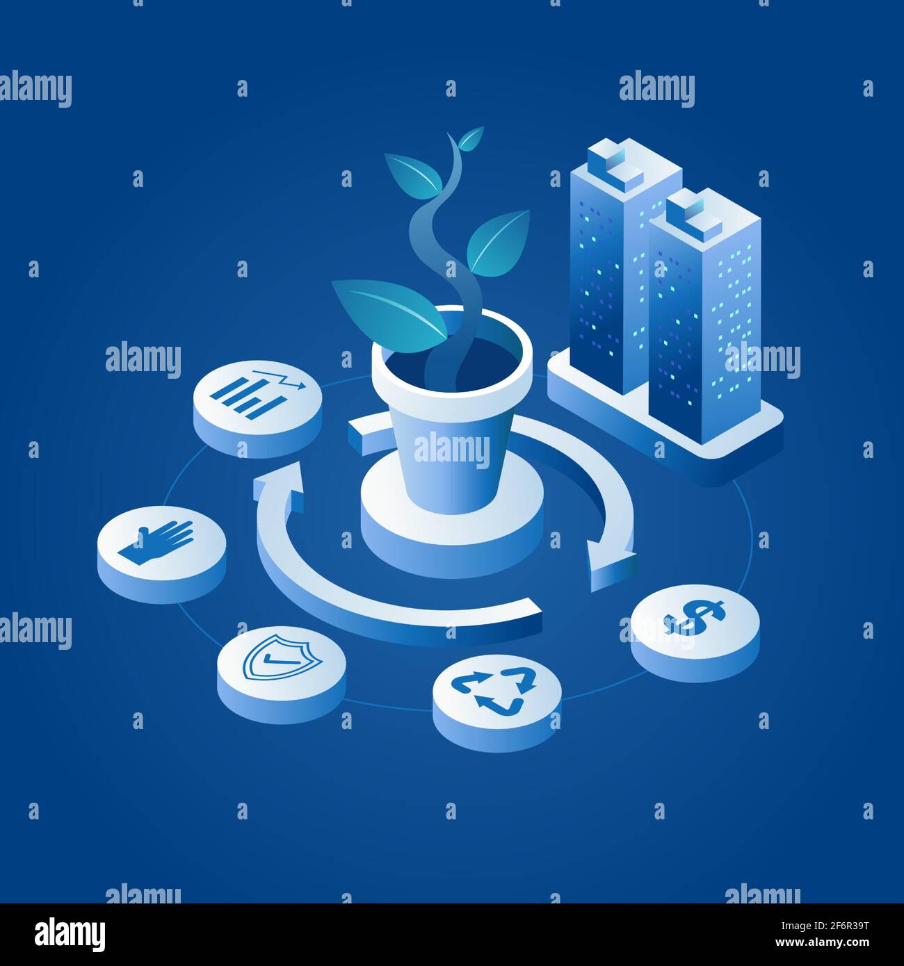 Illustrated rse concept illustrated Vector illustration Stock Vector ...