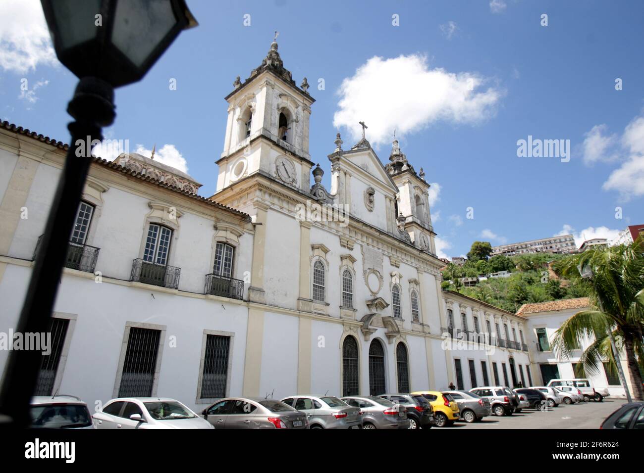 salvador, bahia / brazil - april 11, 2017: facade of the Orphans of Sao ...