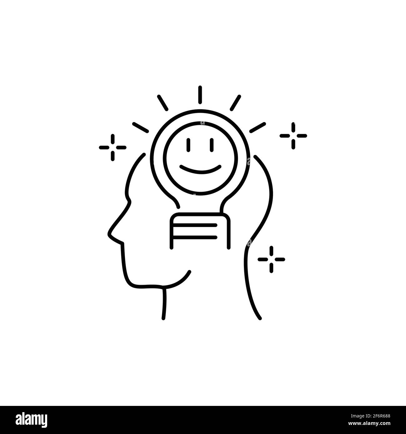 inspiration olor line icon. Pictogram for web page, mobile app, promo ...