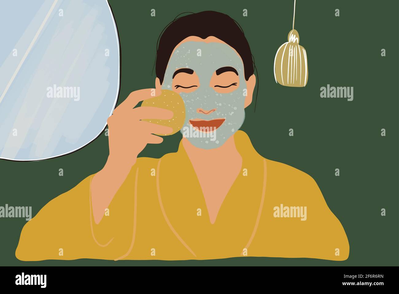 Scrub Off Stock Vector Images Alamy