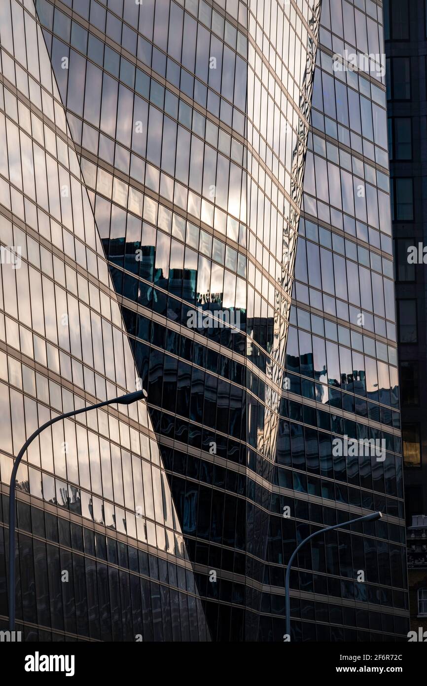 Modern office blocks, Victoria Street, London, United Kingdom Stock ...