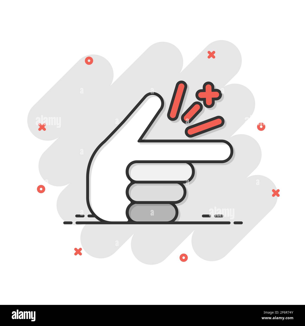 Finger Snap Vector