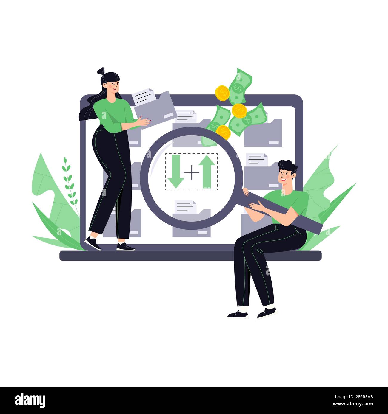 Online documentation database document Cut Out Stock Images & Pictures ...