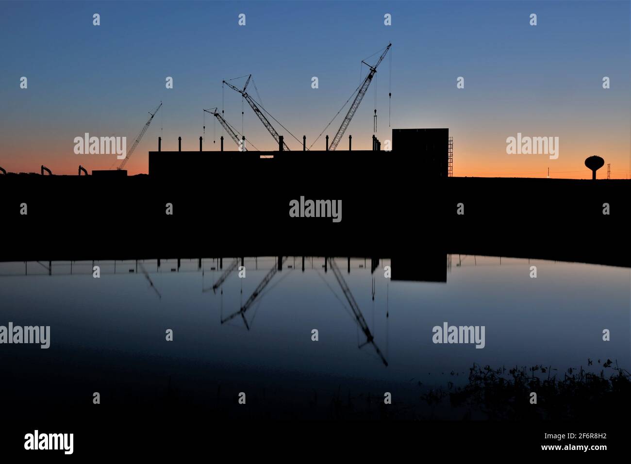 Pleasant Prairie, Wisconsin, USA. 1st Apr, 2021. New construction of ...