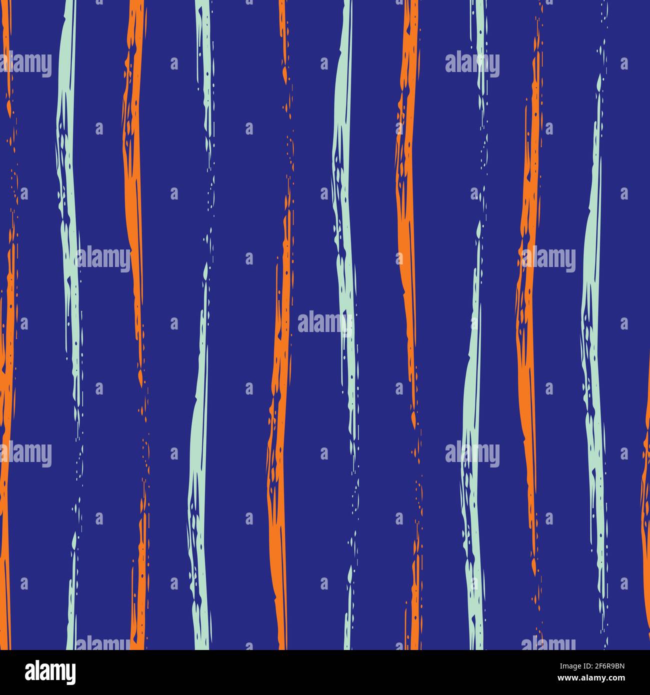 Wavy brush stroke striped vector seamless pattern background ... Wavy brush stroke striped vector seamless pattern background ...