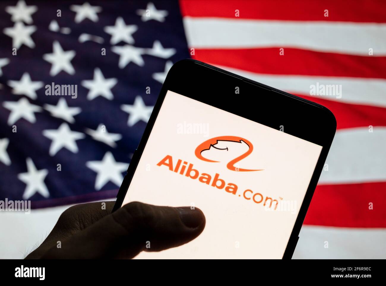 Alibaba com logo hi-res stock photography and images - Alamy