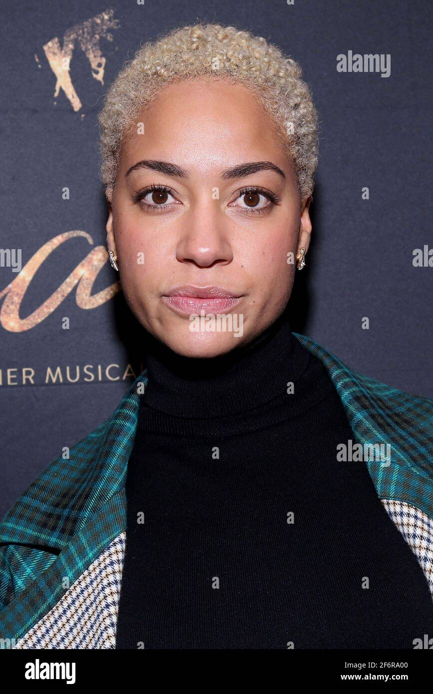 NEW YORK, NY – NOVEMBER 7: Cush Jumbo arrives for the opening night of ...