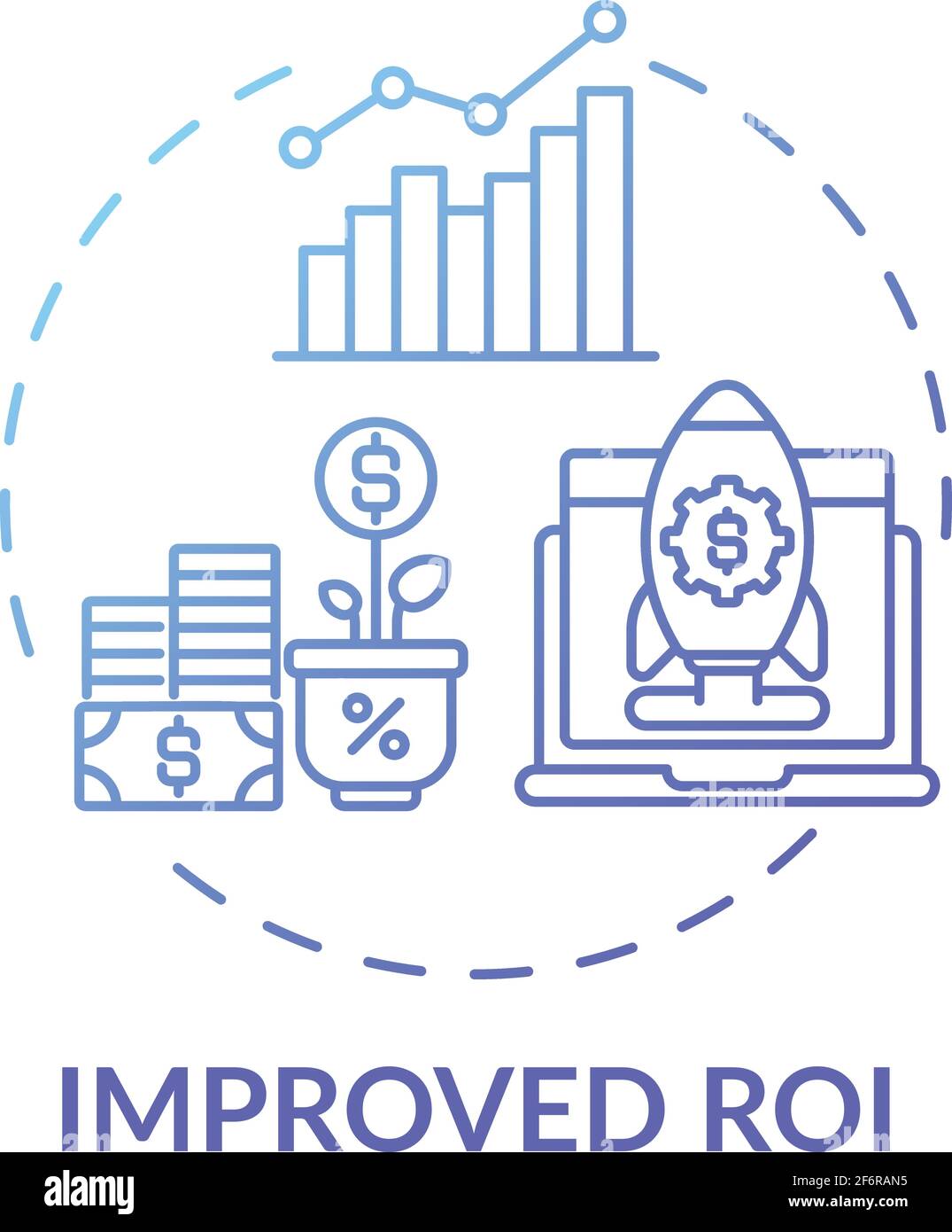 Improved ROI concept icon Stock Vector Image & Art - Alamy Improved ROI concept icon Stock Vector Image & Art - Alamy