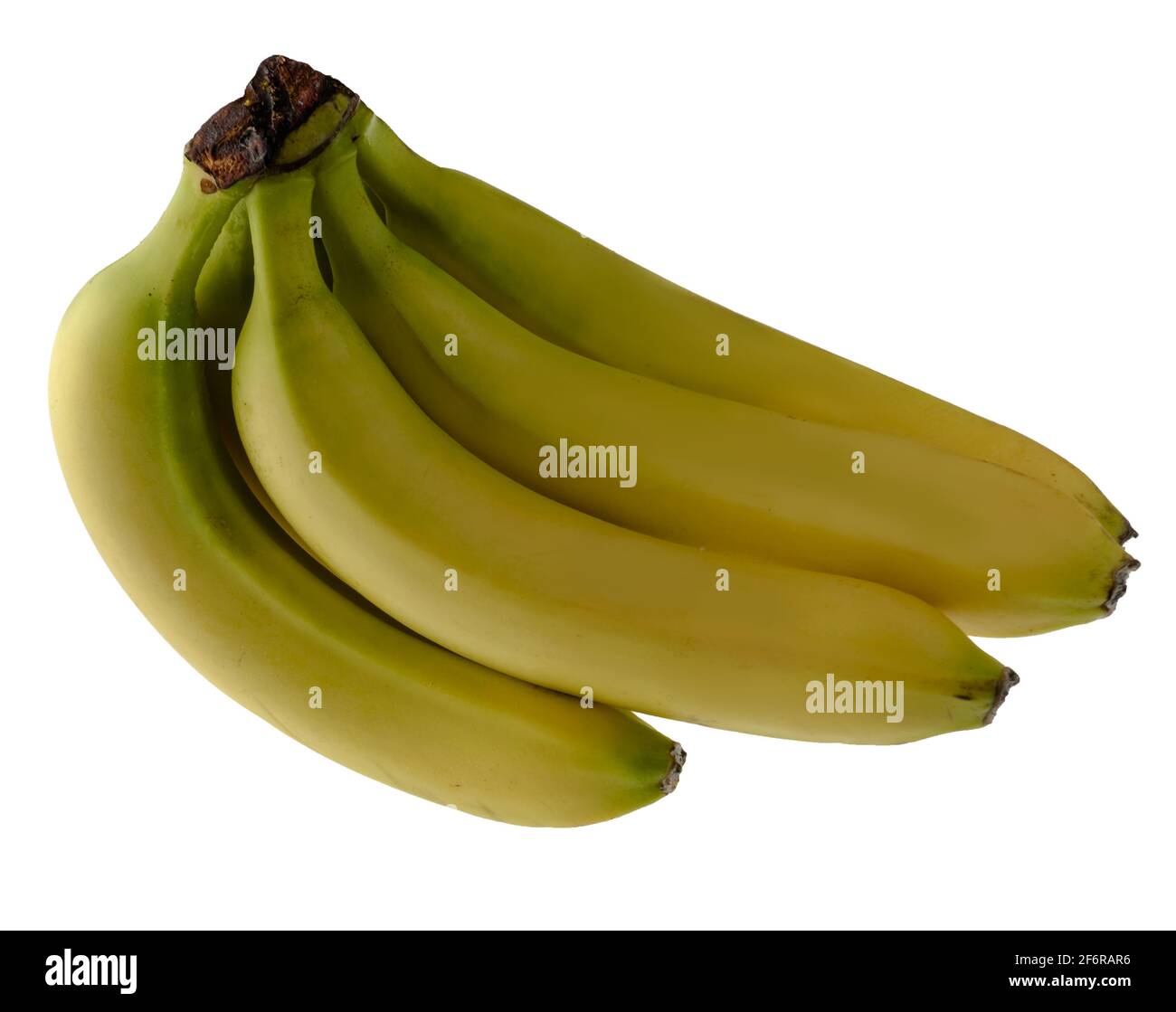 Large bunch of ripe bananas, on white background isolated Stock Photo ...