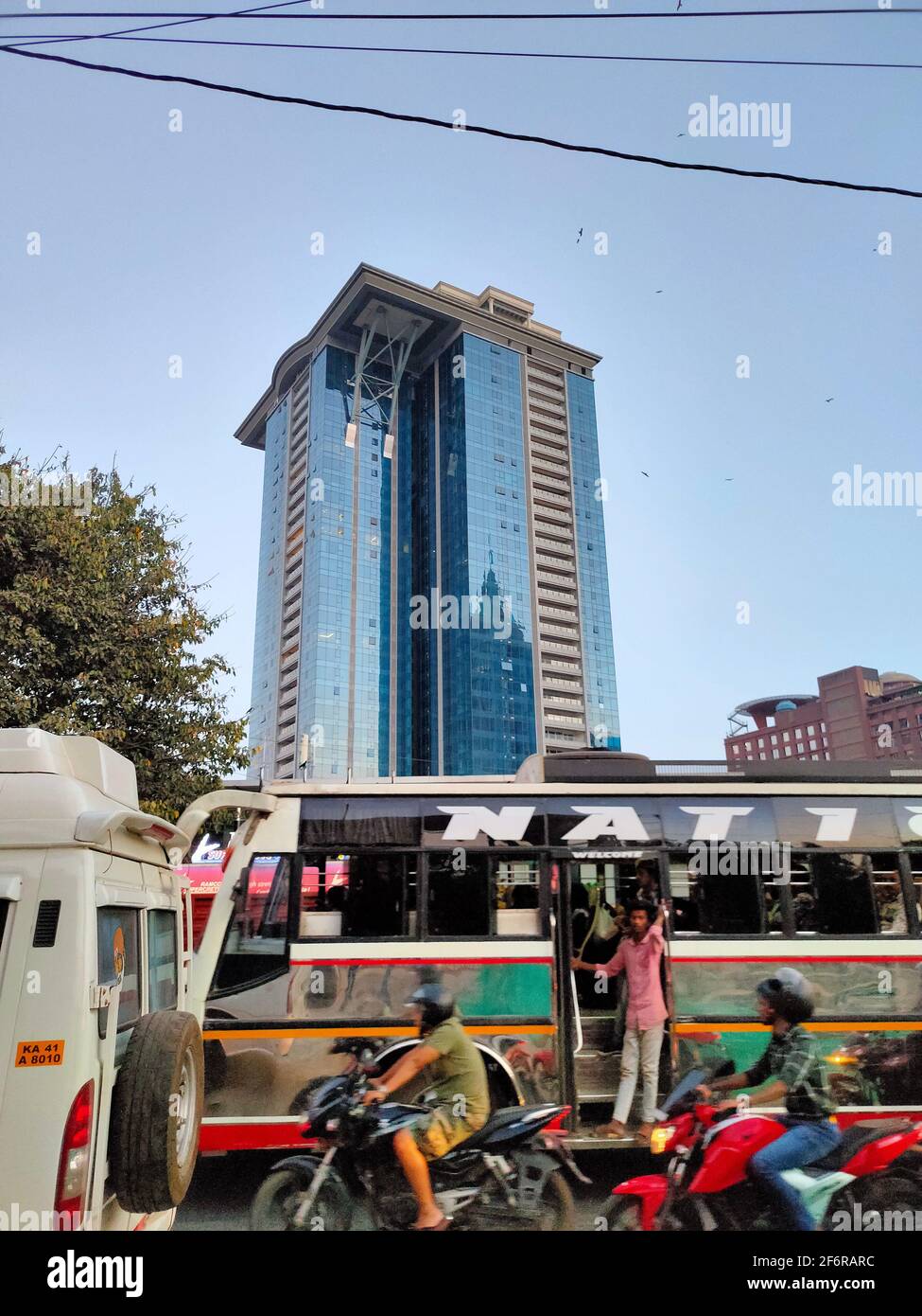 Noida skyline hi-res stock photography and images - Alamy