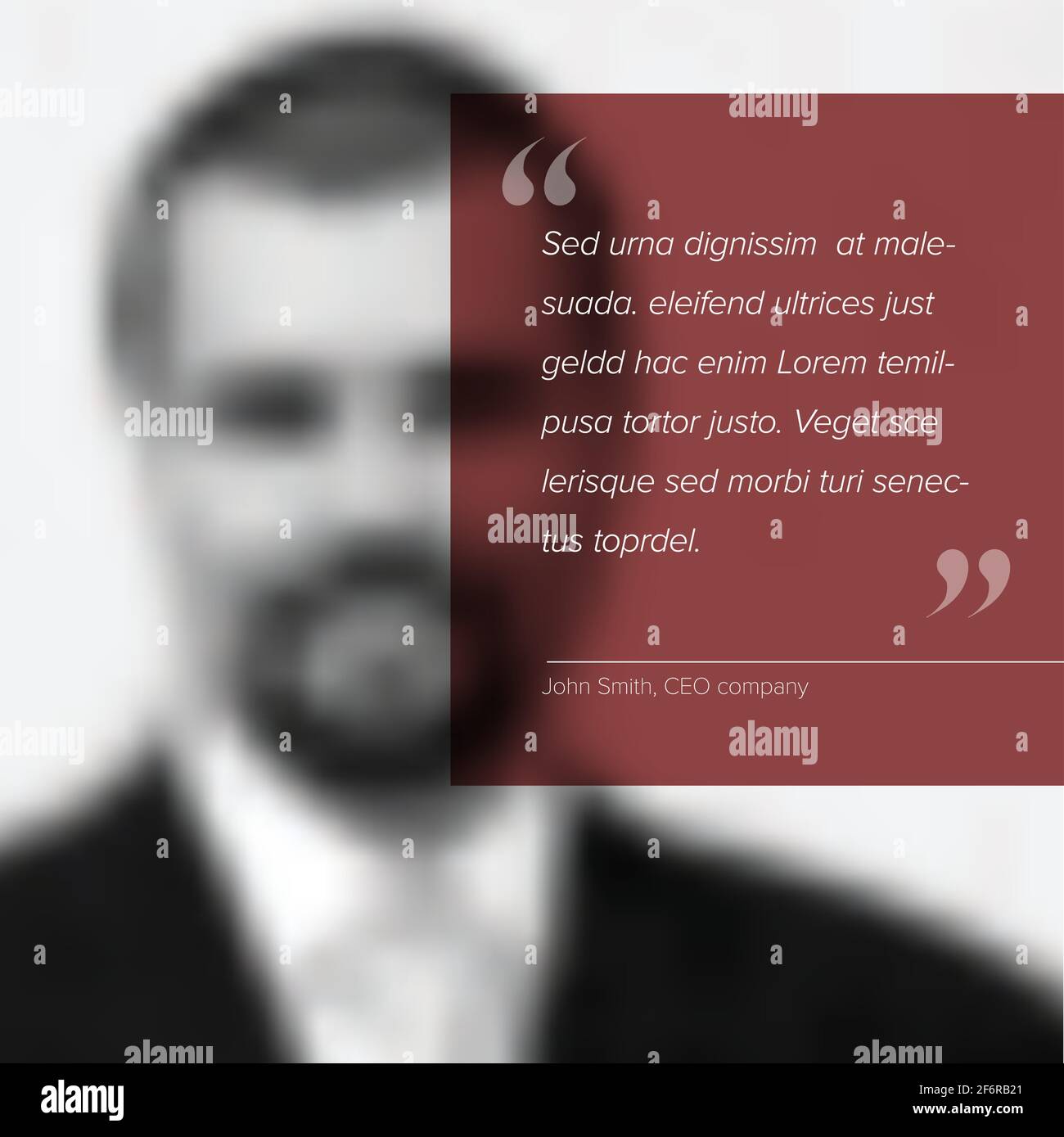 Profile photo with a quote template. Profile qote template for motto ...