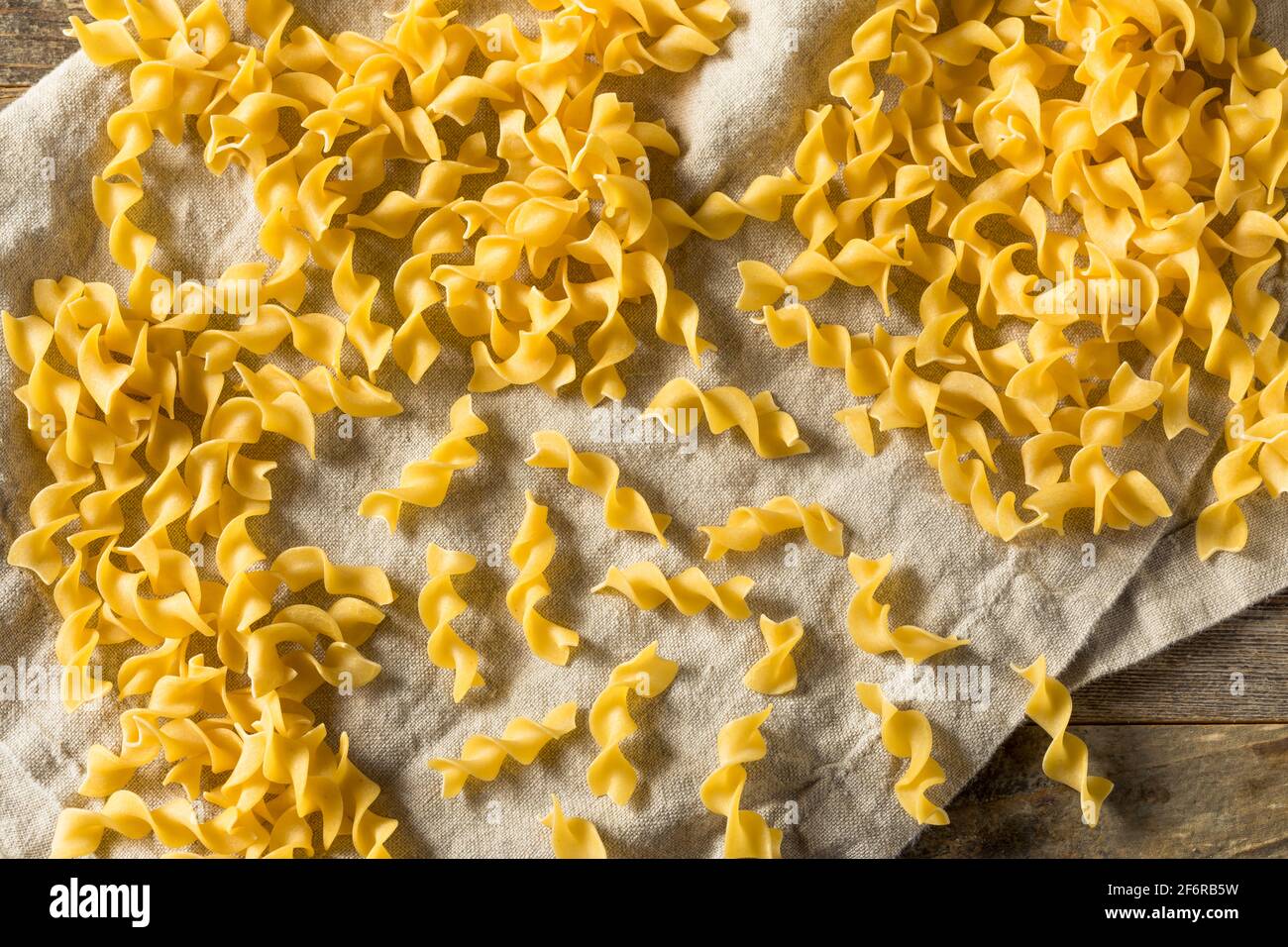 Raw Dry Egg Noodles Ready to Cook Stock Photo - Alamy