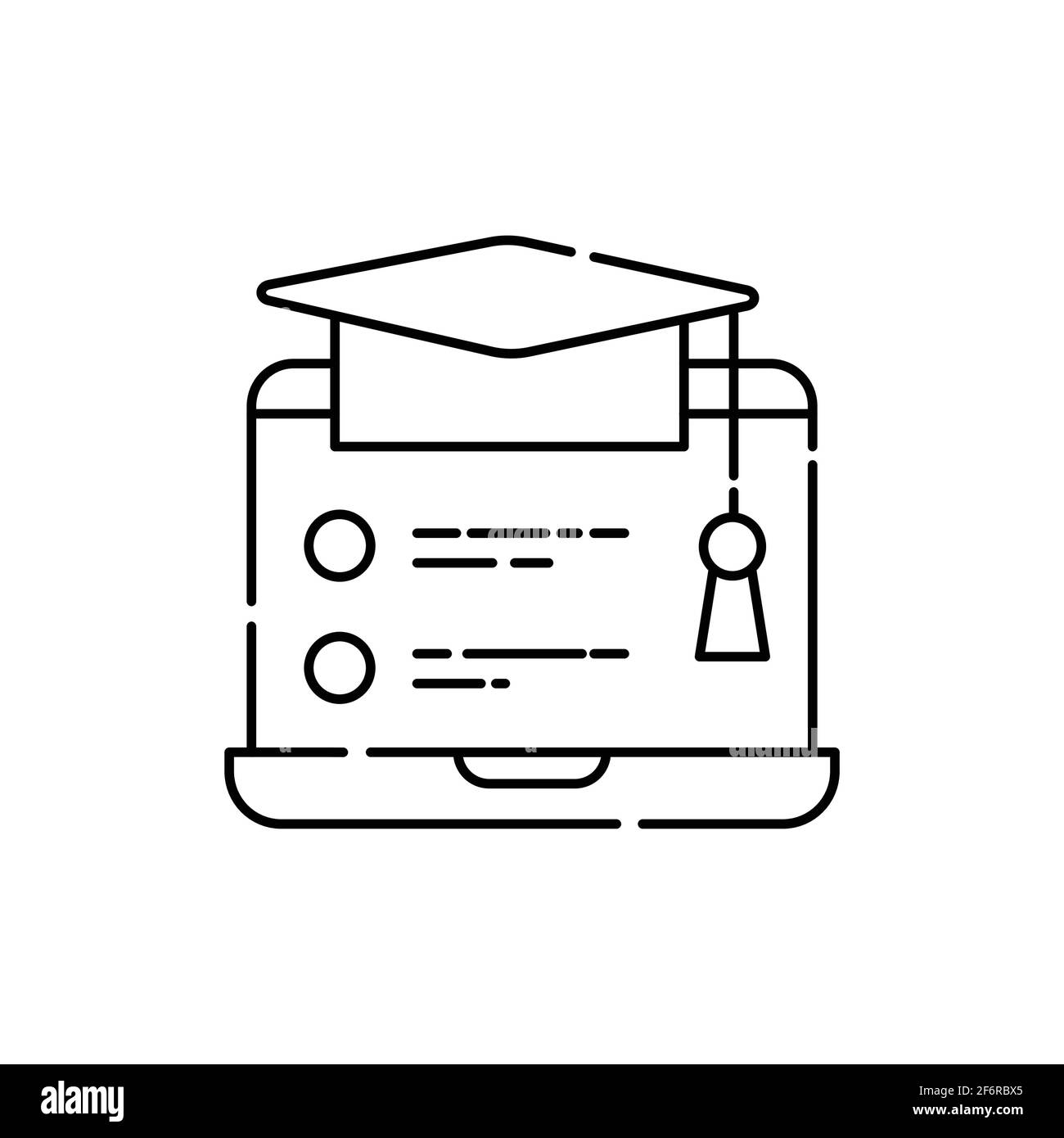 Streaming training color line icon. Pictogram for web page, mobile app ...