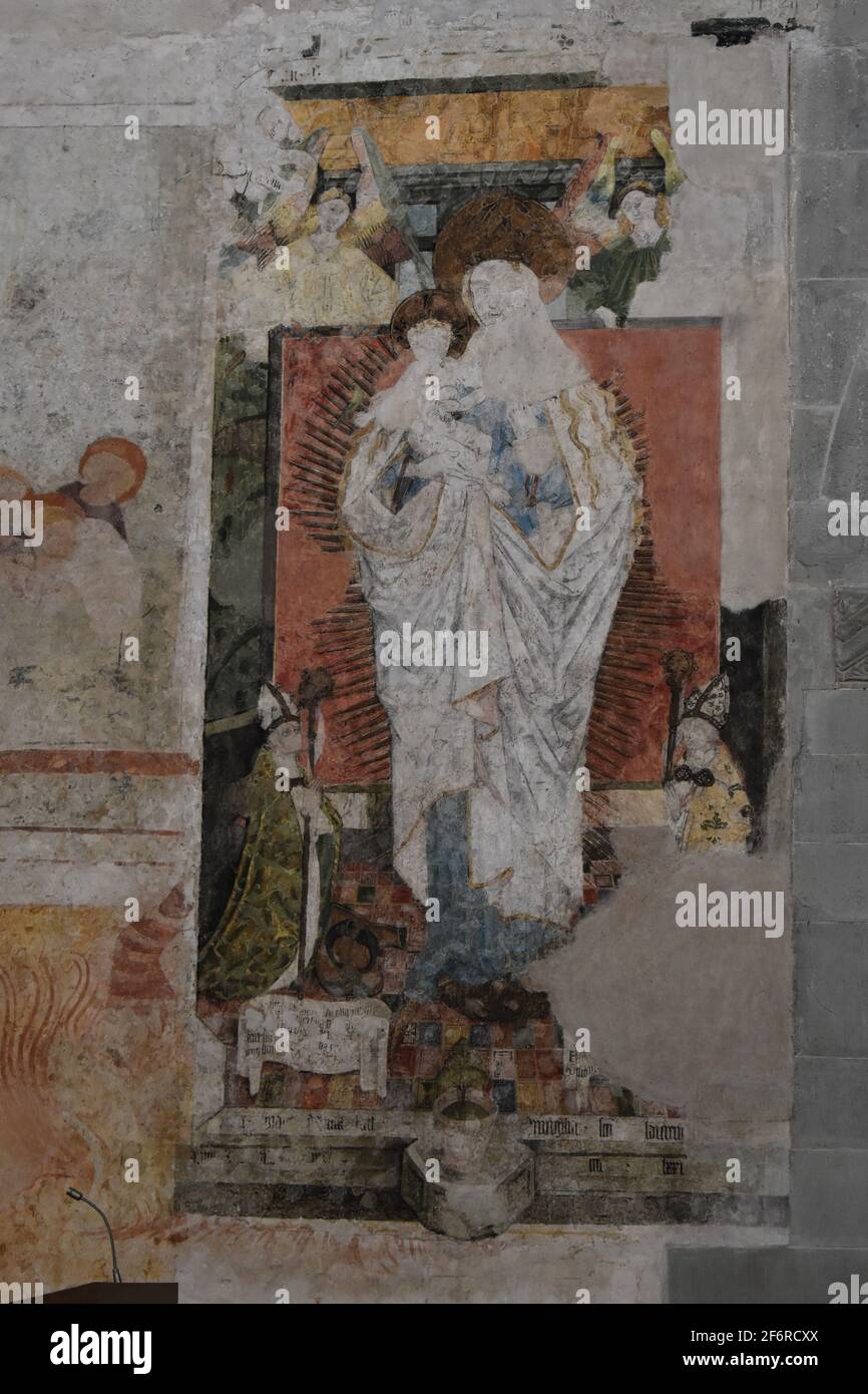 The Abbey Church of St Mary and Mark in Reichenau Mittelzel- Frescoes ...